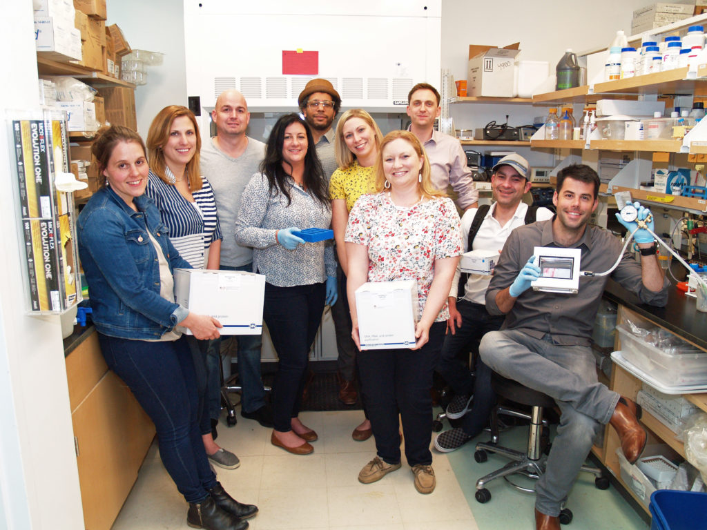 MACHERY-NAGEL team visits Frischer lab - Skidaway Institute of Oceanography